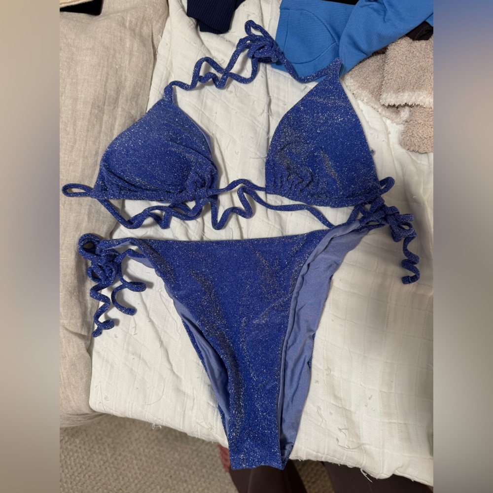 Berlook Shimmer Triangle Bikini - Gem